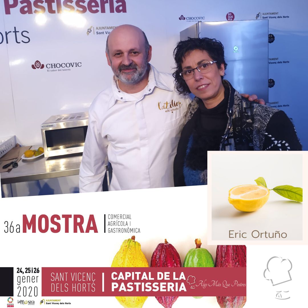 Eric Ortuño 3ª Mostra Internacional de Pastelería Algo Más Que Postres ...